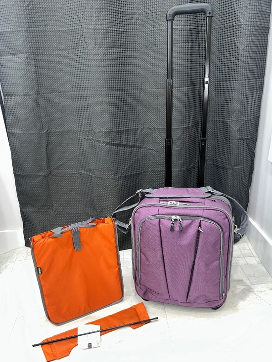 Ebags | Bags | Euc Ebags Mobile Officecarry On Rolling Bag In Eggplant ...